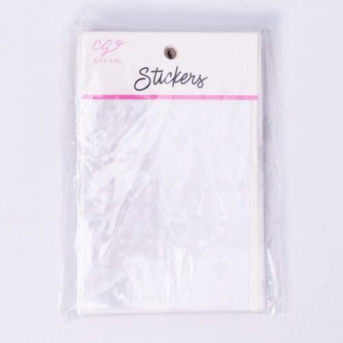 STICKERS PLATEADOS PARA UÑAS - CITY GIRL MAYORISTA